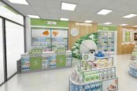 China 04-XDZYS010 Space-Saving Shop Shelf Pharmacy Furniture Pharmacy Interior Design for Medicine Store Fixtures for sale
