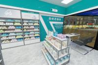 China 05-QWJYS004 Customized pharmacy cabinet Drugstore Shop Display for Pharmacy Shop Fitting for sale