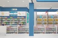 China 05-QWJYS001 Fashion-Forward Pharmacy Shelves Display Pharmacy Shop Design for Drugstore Shop Decoration for sale