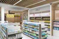 China 06-MSWRS001 Fashion-Forward Pharmacy Display Rack Shelves for Pharmacy Shop Design Drugstore Display Showcase for sale