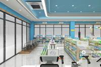 China 09-SYZSS002 Pharmacy Decor Branding Shop Display Furniture Pharmacy Display for Medicine Shop Interior Design for sale