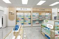 China 10-YMQSS001 Branding Pharmacy Interior Fashion-Forward Display Case Glass for Pharmacy Store Decoration for sale