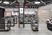 China Skincare Shop Furniture Kurinam Series Cosmetic Display Case for Retail Store Design for sale