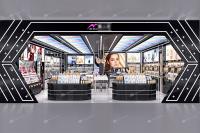 China Beauty Shop Decoration Gold Rush Series Case 120sqm for Retail Shop Display Design for sale