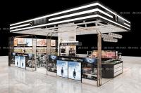 China Mall Cosmetic Kiosk for Makeup Furniture Display Design Fashion Beauty Cosmetics Store Decoration for sale