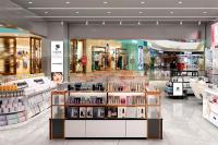 China Makeup Store Decoration Retail Shop Cabinet Cosmetic Display Design for Beauty Shop Display Furniture for sale