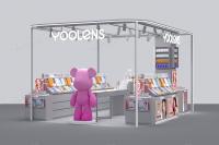 China BKC031 Luxury Perfume Shelf Beauty Mall Booth Cosmetic Display Ideas for Perfume Store Fixtures for sale
