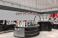 China BKC012 Cosmetic Display Showcase Beauty Booth Beauty Kiosk Design for Makeup Store Decoration for sale