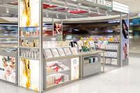China BKC029 Fashion-Forward Beautiful Cosmetic Kiosk Makeup Kiosk Display for Showcase to Display Cosmetics for sale
