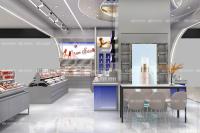 China BKC004 Branding Store Rack Beauty Bar Kiosk Luxury Makeup Kiosk for Beauty Shop Display for sale