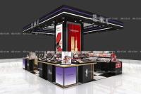 China BKC010 Cosmetic Shop Cabinet Perfume Kiosk Beauty Kiosk Display For Perfume Store Display Furniture for sale