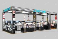 China BKC026 Beauty Mall Booth Retail Shop Showcase Perfume Store Interior Design for Cosmetic Kiosk for Sale for sale