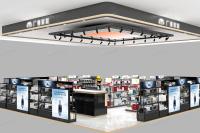 China BKC019 Beauty Display Showcase Cosmetic Booth Design Makeup Mall Booth for Retail Store Interior Design for sale