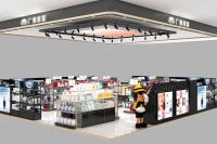 China BKC019 Beauty Display Showcase Cosmetic Booth Design Makeup Mall Booth for Retail Store Interior Design for sale
