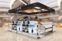 China BKC016 Fashion-Forward Cosmetic Kiosk Design Makeup Mall Kiosk for Beauty Store Decoration for sale