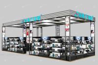 China BKC026 Beauty Mall Booth Retail Shop Showcase Perfume Store Interior Design for Cosmetic Kiosk for Sale for sale