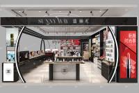 China BKC012 Cosmetic Display Showcase Beauty Booth Beauty Kiosk Design for Makeup Store Decoration for sale