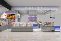 China BKC004 Branding Store Rack Beauty Bar Kiosk Luxury Makeup Kiosk for Beauty Shop Display for sale