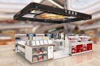 China BKC016 Fashion-Forward Cosmetic Kiosk Design Makeup Mall Kiosk for Beauty Store Decoration for sale