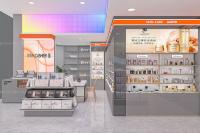 China BKC014 Retail Display Showcase Beauty Mall Booth Cosmetic Kiosk Display for Beauty Store Decoration for sale