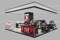 China BKC022 Beauty Display Showcase Retail Kiosk Mall Cosmetic Kiosk Design for Skincare Booth for sale