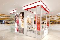 China BKC005 Retail Shop Showcase Kiosk Makeup Perfume Kiosk for Sale for Retail Store Display Furniture for sale