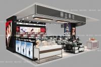 China BKC023 Customized Beauty Store Interior Design Skincare Mall Kiosk for Cosmetic Shop Decoration for sale