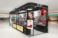 China BKC024 Premium Skincare Kiosk Display Beauty Booth Design for Cosmetic Store Interior Design for sale
