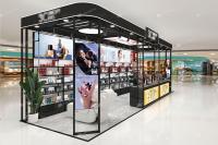China BKC024 Premium Skincare Kiosk Display Beauty Booth Design for Cosmetic Store Interior Design for sale