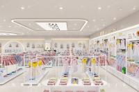 China BBC008 Branding Baby Clothes Display Baby Shop Interior Design for Maternity Shop Display Furniture for sale
