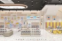 China BBC001 Modern Minimalist Style baby shop shelves baby clothes shop decoration for baby store furniture for sale