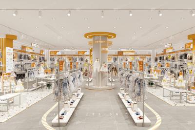 China BBC015 Retail Baby Shop Shelves Baby Clothes Shop Decoration for Maternity Store Furniture for sale