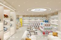 China BBC017 Fashionable Shop Showcase Baby Clothing Display Baby Store Shelves For Maternity Shop Decoration for sale