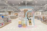 China BBC019 Korean Minimalist Baby Clothes Store Interior Design Beanie Baby Display Case for Customized Store Decoration for sale