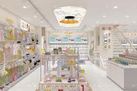 China BBC020 Fashion-Forward Baby Clothes Display Baby Shop Interior Design for Customized Store Display Furniture for sale
