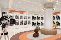 China BBC028 Fashionable And Minimalist Style Baby Store Display Rack Eco-Friendly Shop Showcase Fashion Shop for Baby for sale