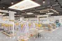 China BBC023 Korean Minimalist Baby Clothing Rack  Safe & Eco-Friendly Baby Store Display for Maternity Shop Furniture for sale