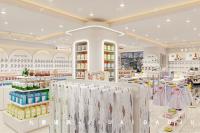 China BBC028 Fashionable And Minimalist Style Baby Store Display Rack Eco-Friendly Shop Showcase Fashion Shop for Baby for sale