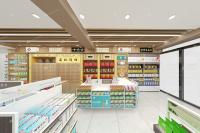 China 07-QXJYS001 Pharmacy Showcase Customized Shop Cabinet Drugstore Shop Interior Design for Pharmacy Furniture for Sale for sale