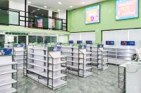 China 02-DYJYS003 Medicine Shop Display Eco-Friendly Display Showcase Pharmacy Shelves for Pharmacy Shop Interior Design for sale
