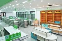 China 02-DYJYS004 Branded Store Design Display Pharmacy Customized Display Rack for Pharmacy Shelf Design for sale