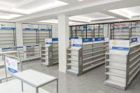 China 02-DYJYS006 Pharmacy Counter Pharmacy Medicine Shelf Branded Store Design Display for Drugstore Store Furniture for sale