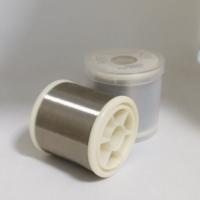 China Super Thin Ni80Cr20 Cr10Ni90 0.02mm 0.03mm Nickel Chrome Wire For Wire Mesh for sale