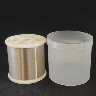 China 0.1mm 0.11mm 0.12mm Cr20Ni80 Cr10Ni90 Nickel Chromium Alloy Wire Grade for sale