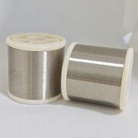 China 0.025mm CuNi44 CuNi23 Copper Nickel Fine CuNi Wire For Heat Resistant Elements for sale