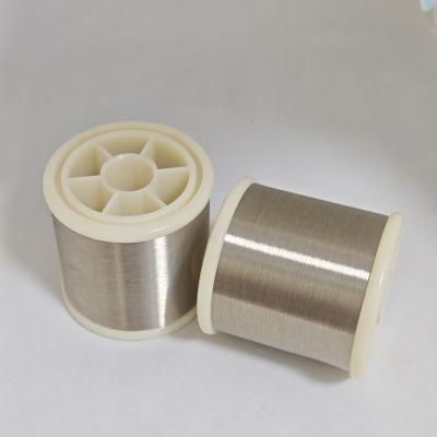 China ASTM 38AWG Ultra Fine CuNi15 Cupronickel Alloy Precision Thermocouple Wire for sale