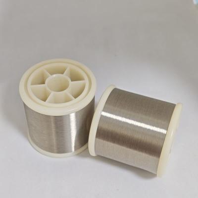 China Precision Ultra Thin Nickel Alloy Monel K500 400 Heat Resistance Wire For Winding for sale