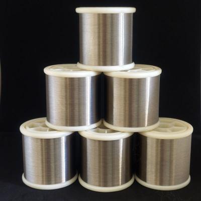 China Stable Resistivity CuNi44 Constantan Ultra Thin CuNi Wire For Winding Resistors for sale