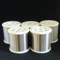 China Solderable 0.03mm CuNi Heating Ultra Thin CuNi Wire For Precision Resistors for sale