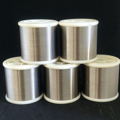 China Nichrome 60 Nickel Alloy Wire  Cr15Ni60 Ni60 Wire 0.1mm 0.2mm For Soldering Iron for sale